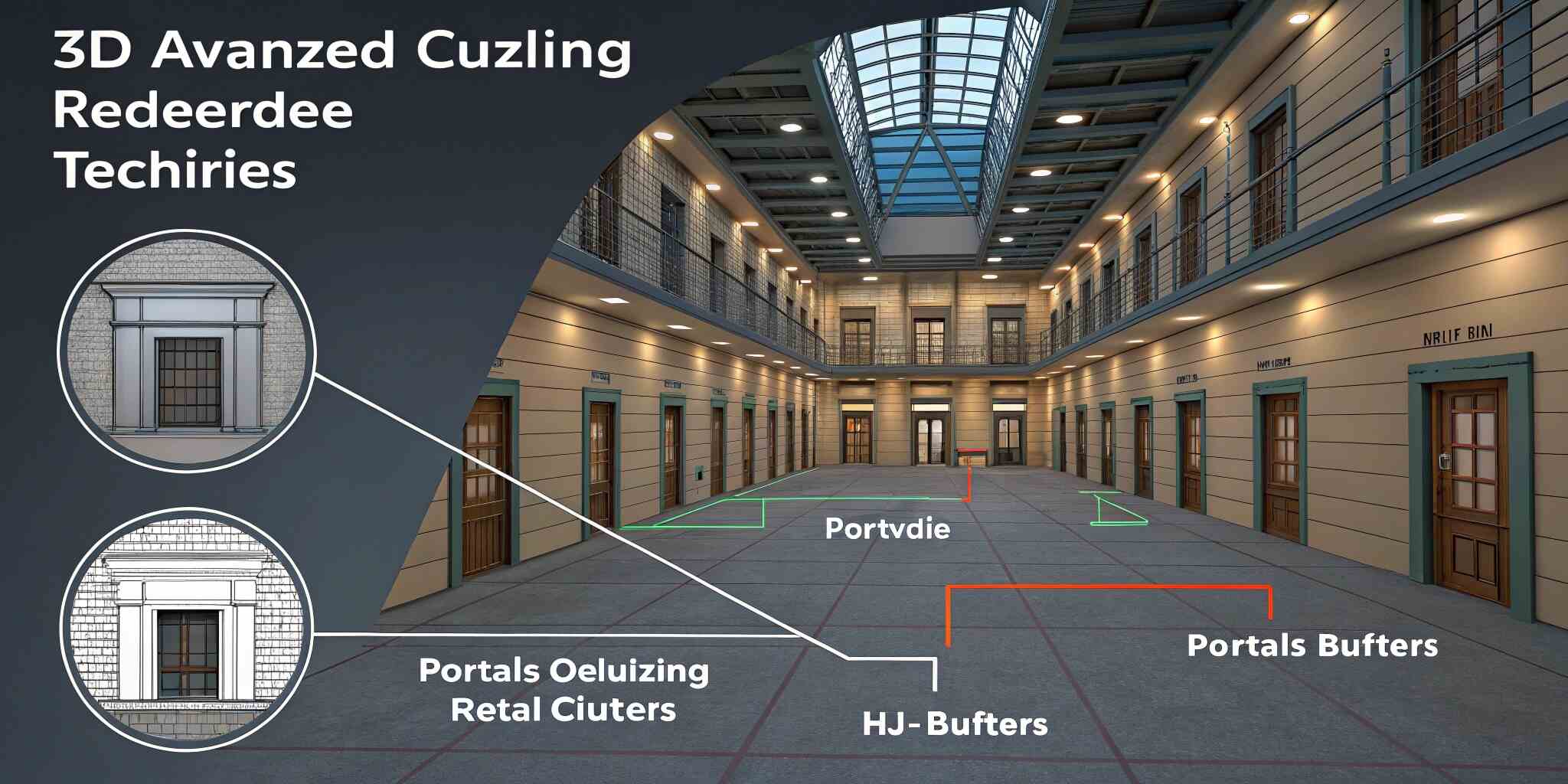Advanced occlusion culling techniques using portals, hierarchical Z ...