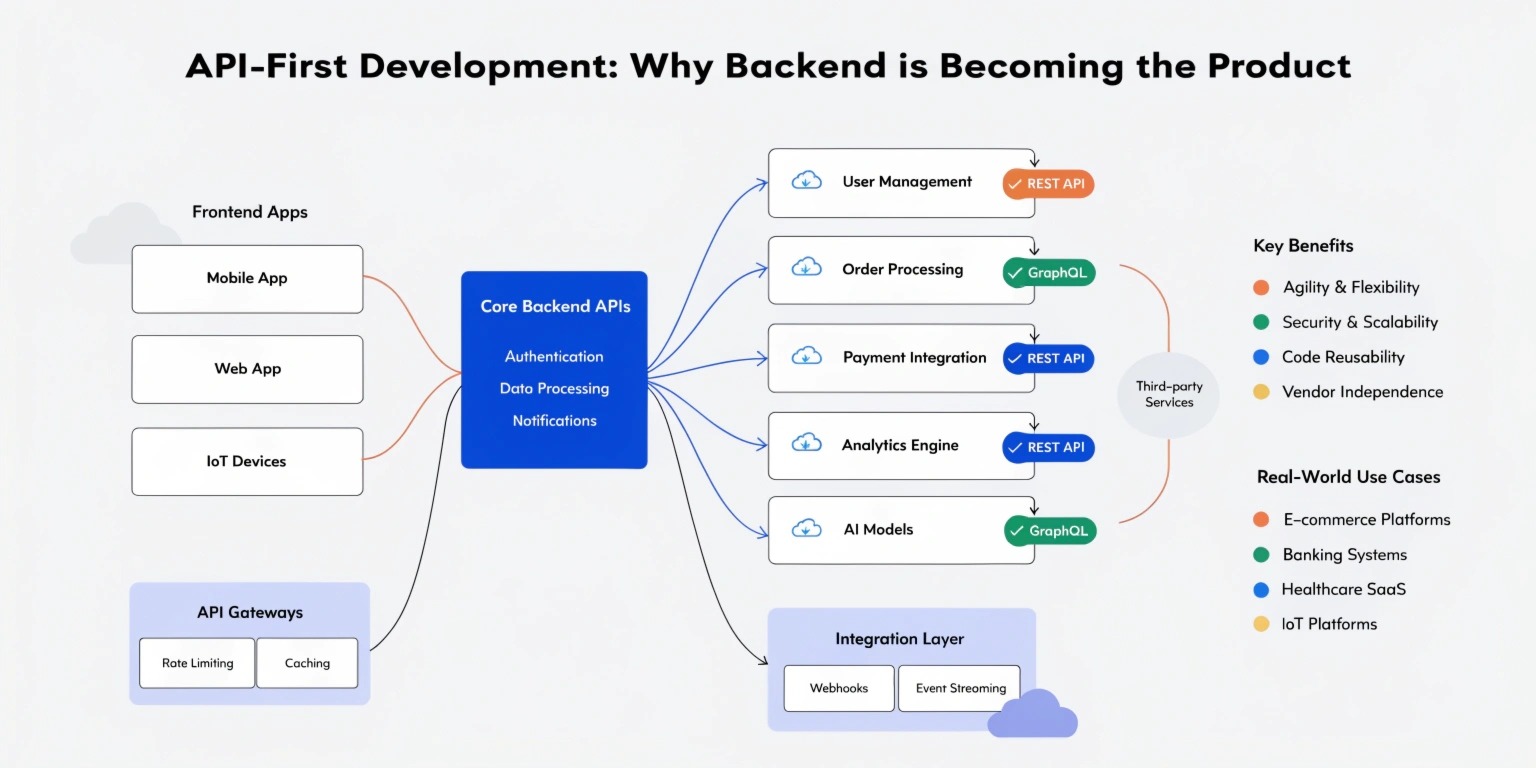 API-First Development Explained: Backend as the Real Product
