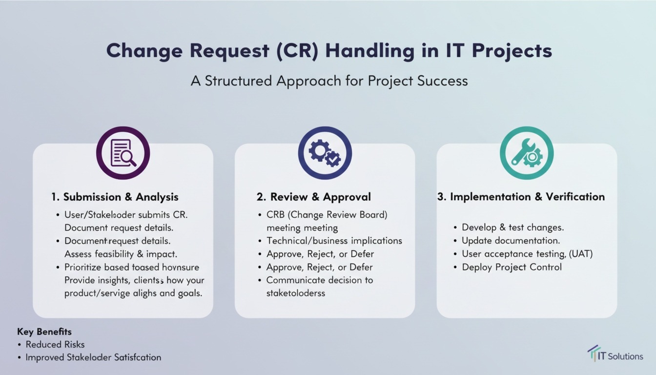 Learn how to effectively manage Change Requests (CR) in IT projects ...